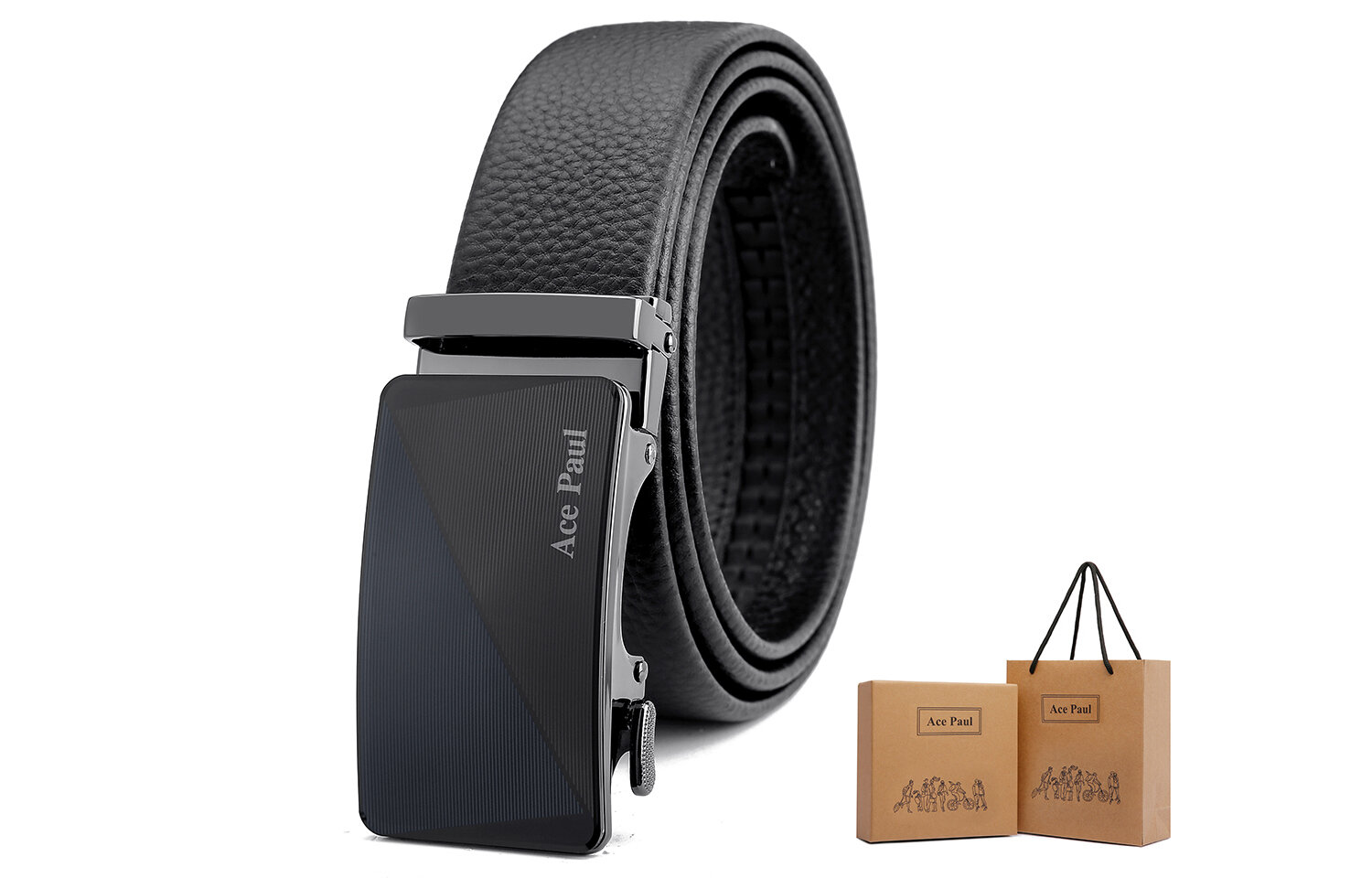 Ace Paul Leather Belts Men's 110cm