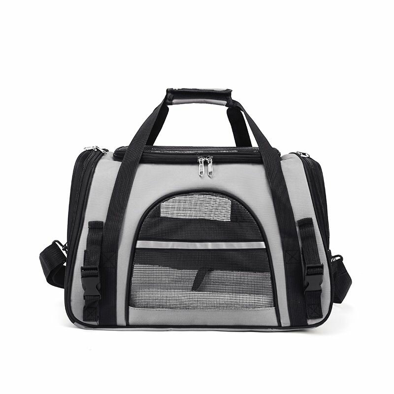 Сумка-переноска для кошек Складная сумка-переноска для питомцев с вентиляцией и ручкой для переноски