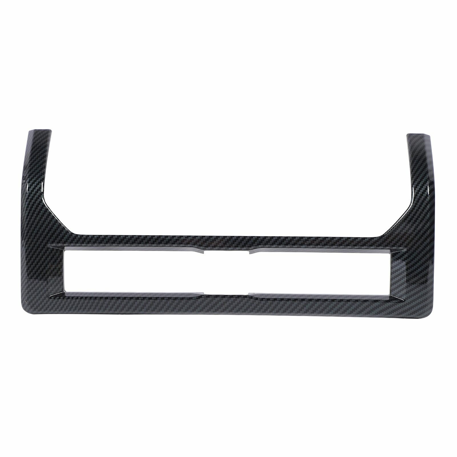 Декоративная накладка на центральный дефлектор Mitsubishi Triton/L200 2023-2024, карбон