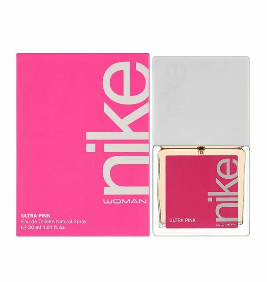 Туалетная вода NIKE Ultra Pink Woman, 30мл, женская, фруктово-цветочная