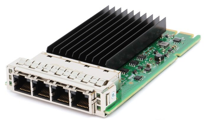 Dell Intel X710-T4L Quad Port 10GbE BASE-T, OCP NIC 3.0