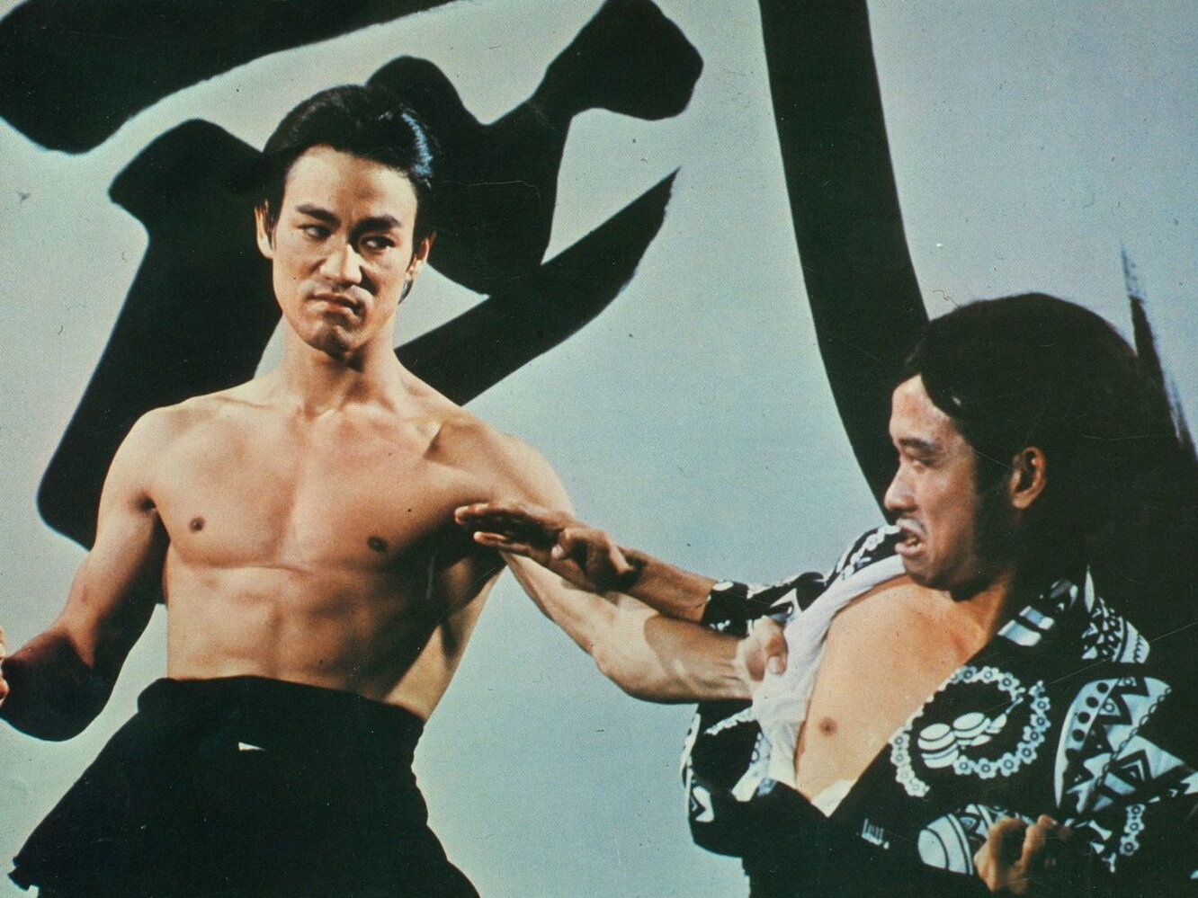 Плакат, постер **Путь дракона****The Way of the Dragon** (1972)** на холсте, размер 60х84см
