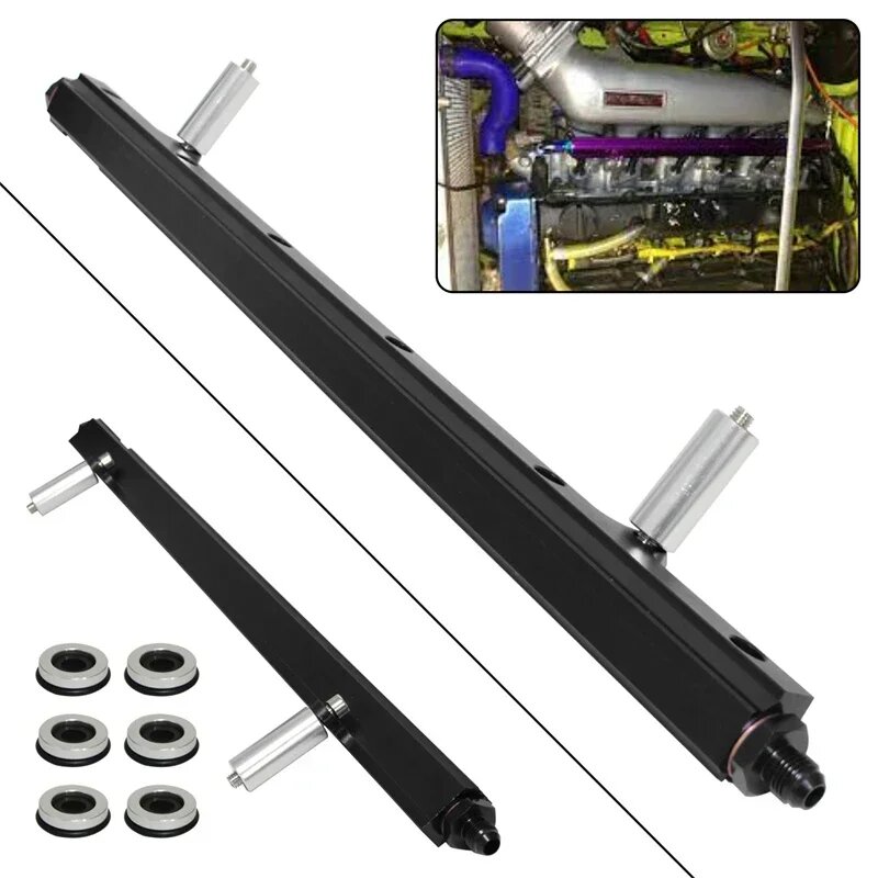 Задняя панель с высоким потоком для Nissan Skyline R32 R33 ECR33 RB25 RB25DET GTS 94-01, черная/синяя