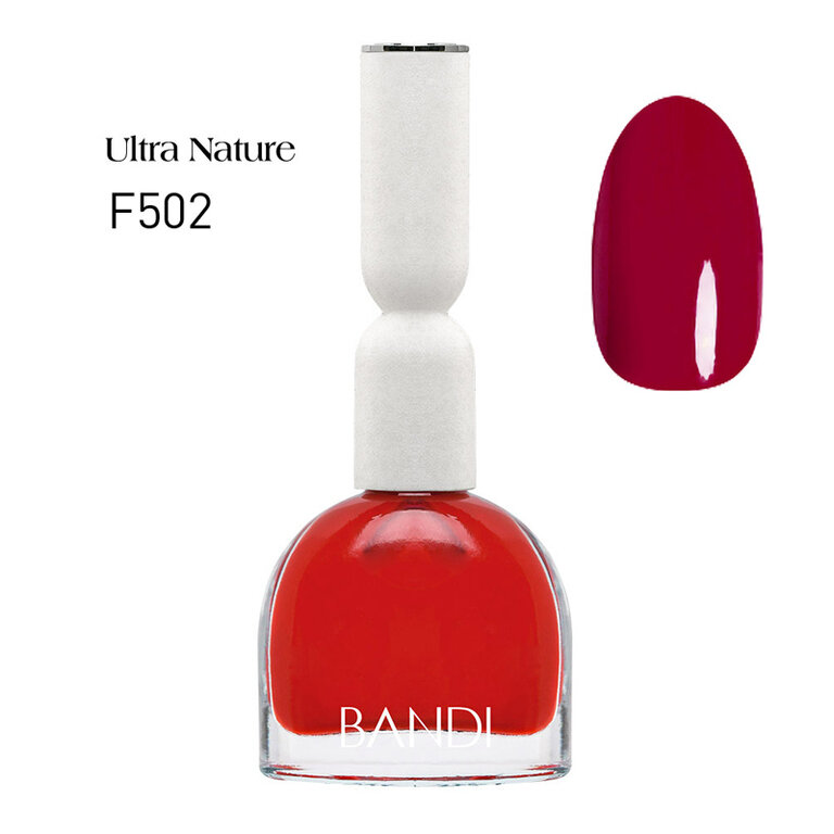 BANDI ULTRA NATURE F502s Ruby Red Лак для ногтей тон F502s Ruby Red 10 мл