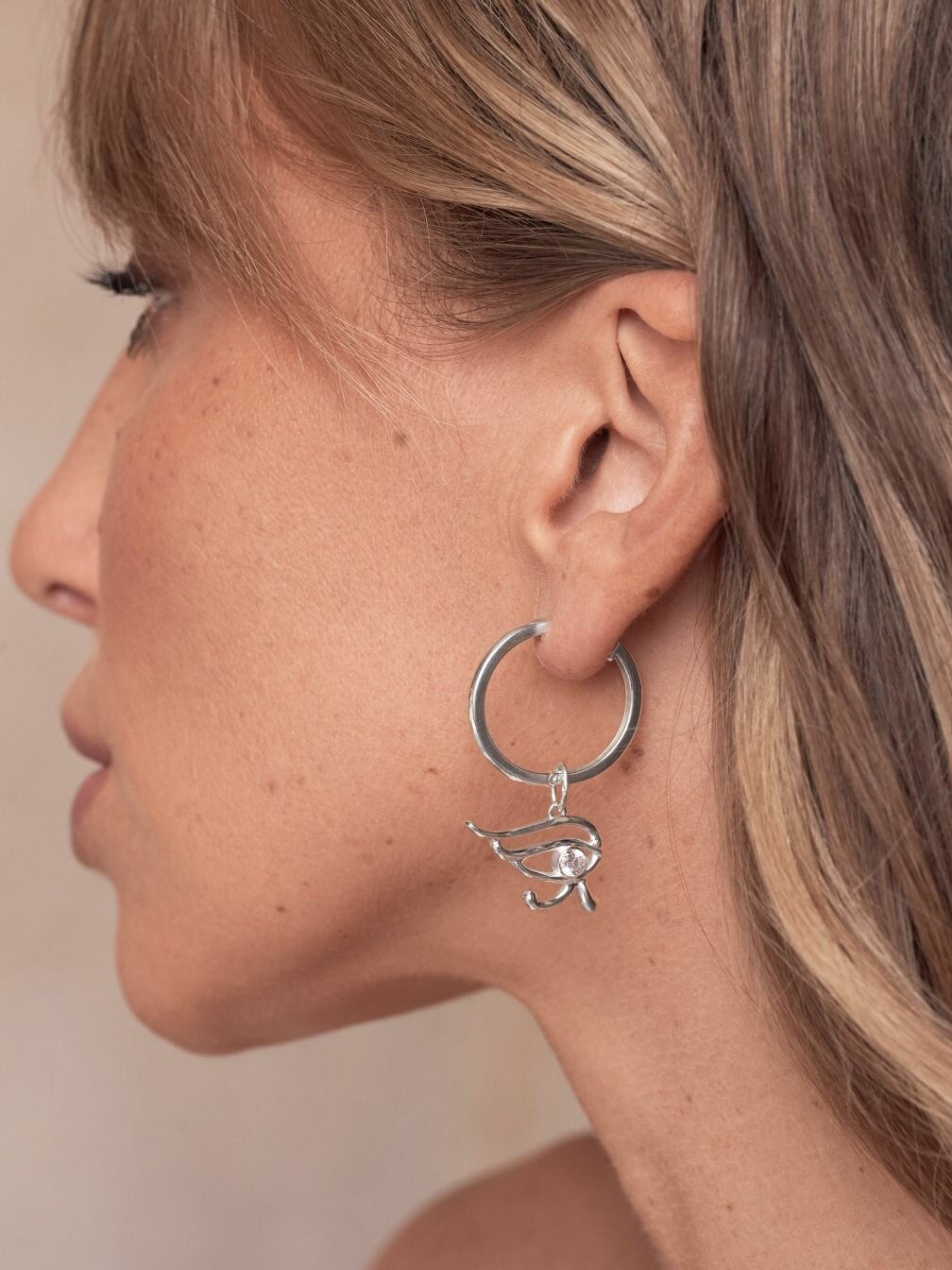 Подвеска, серебро, 925 проба, циркон