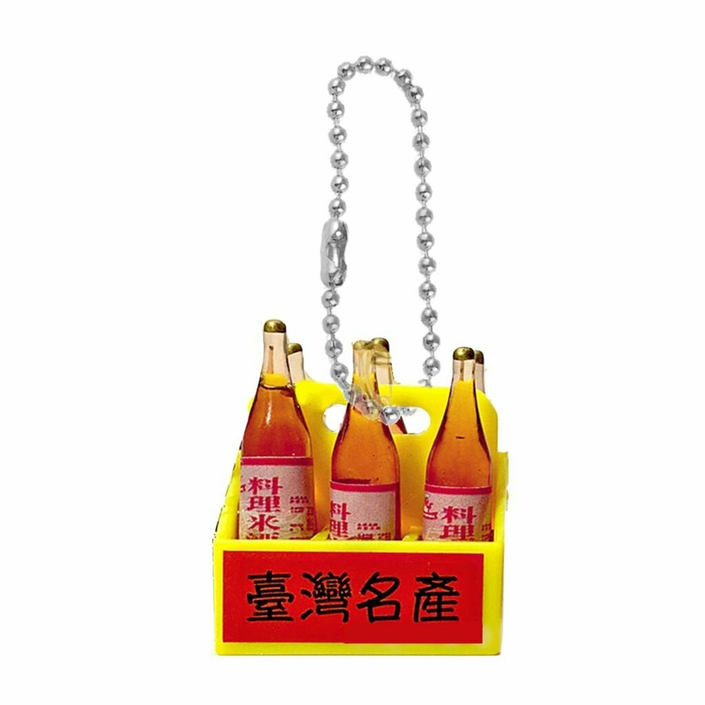 Брелок-талисман для знаменитой бутылки вина Тайваня-Красное Рисовое Вино