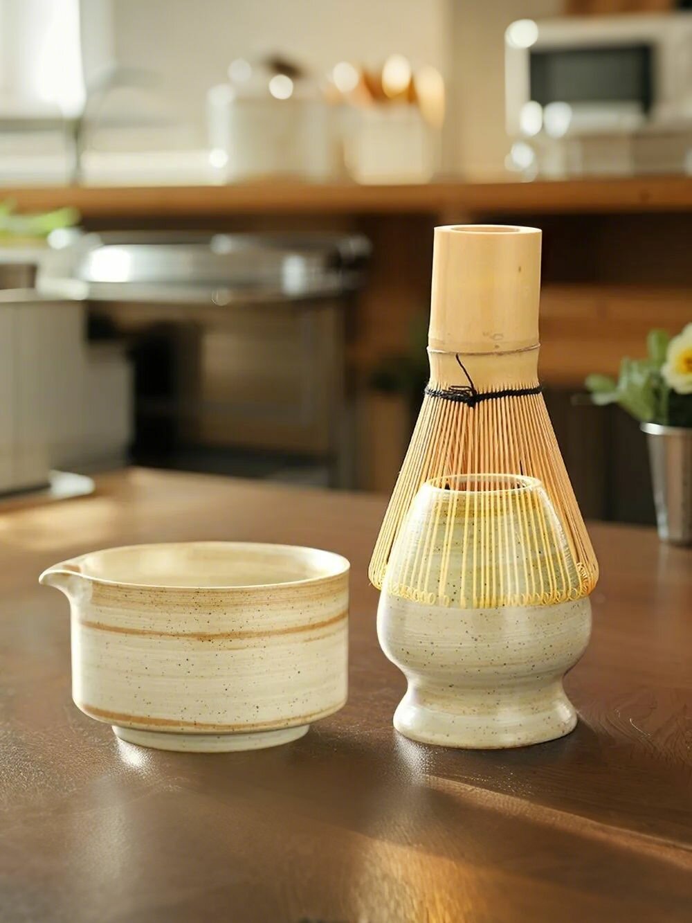 Набор для матчи, комплект из 4 штук,