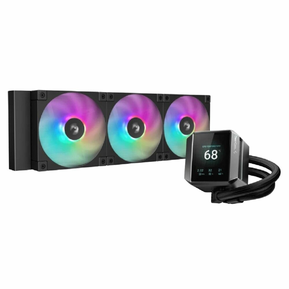 Deepcool Кулер с водяным охлаждением Mystique 360 ARGB Soc - AM5 AM4 1200 1700 1851 черный R - LX750 - BKADSNC - G - 1