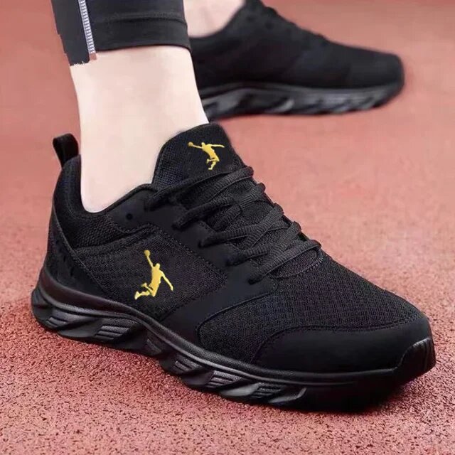 Мужская повседневная спортивная обувь, летние дышащие спортивные туфли, легкие кроссовки для бега на открытом воздухе с сетчатым верхом, спортивные кроссовки для бега трусцой