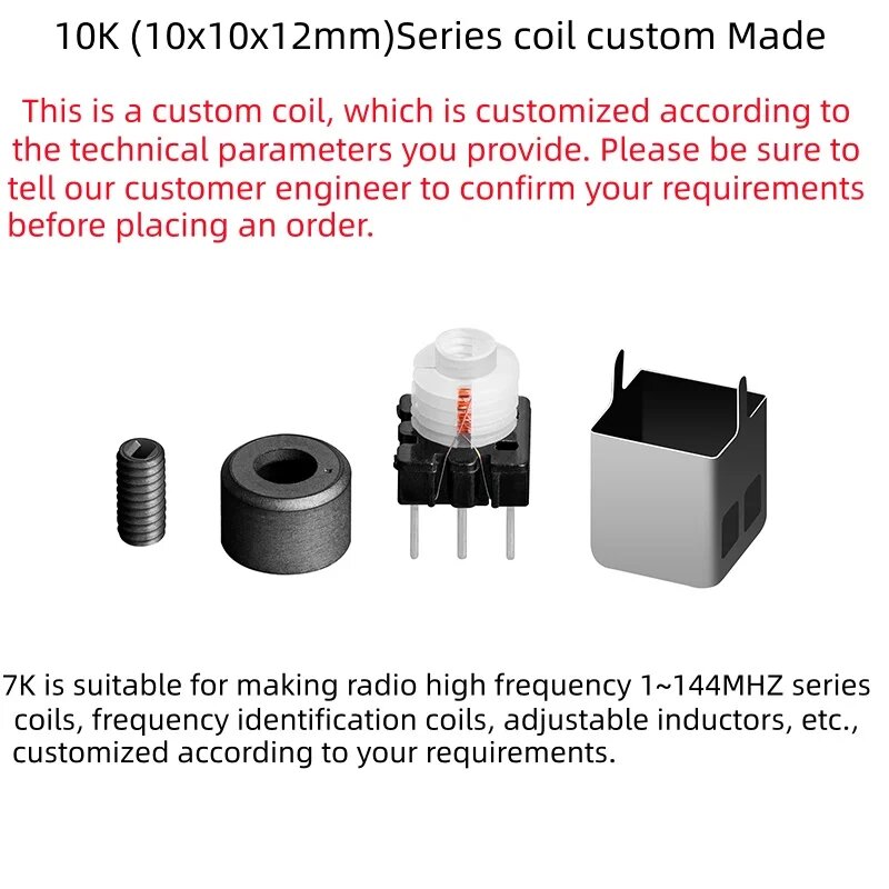 Индуктор 10K (10x10x12mm) Series Custom-10PCS