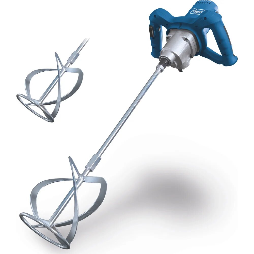 Строительный миксер 2-скоростной 1600 Вт PM1600 Scheppach, Бетона, строительных растворов, штукатурок и клеев