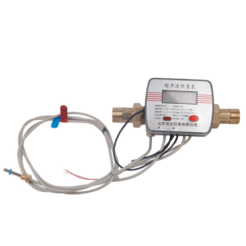 Модернизация ультразвукового теплосчетчика. Латунный проточный счетчик с ЖК-дисплеем. Устройство для измерения тепла для систем отопления дома.