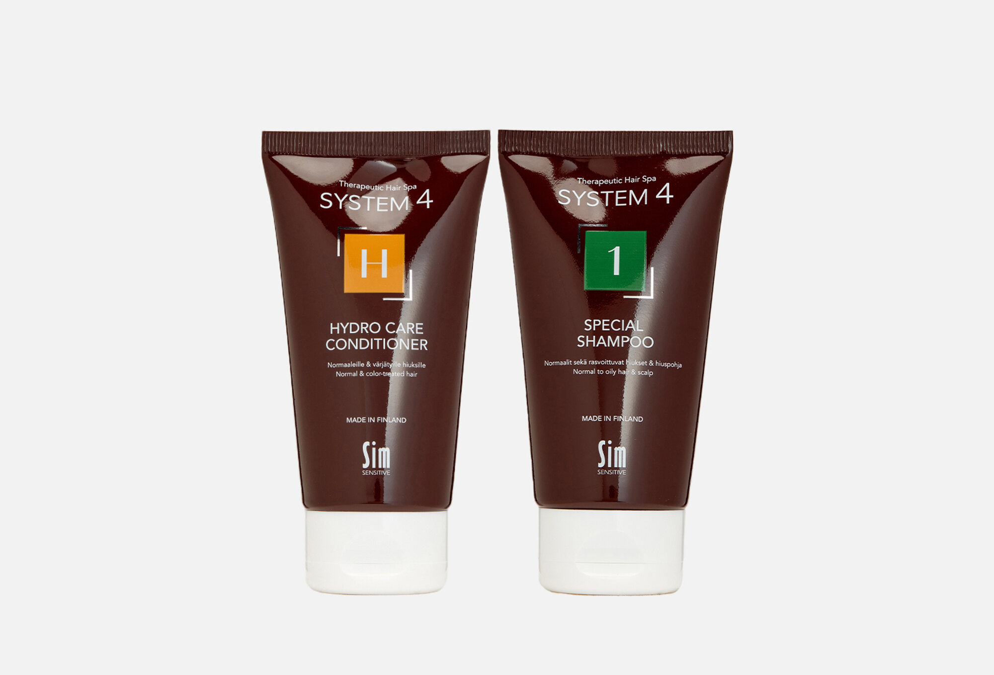 Набор для волос SYSTEM 4 Программа №12 для нормальной и жирной кожи головы