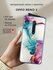 Чехол на Oppo Reno 2 / Оппо Рено 2 с принтом "Розовые разводы рисунок"