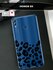 Чехол на Honor 8X / Хонор 8Х с принтом "Окрас леопарда фон черный", прозрачный