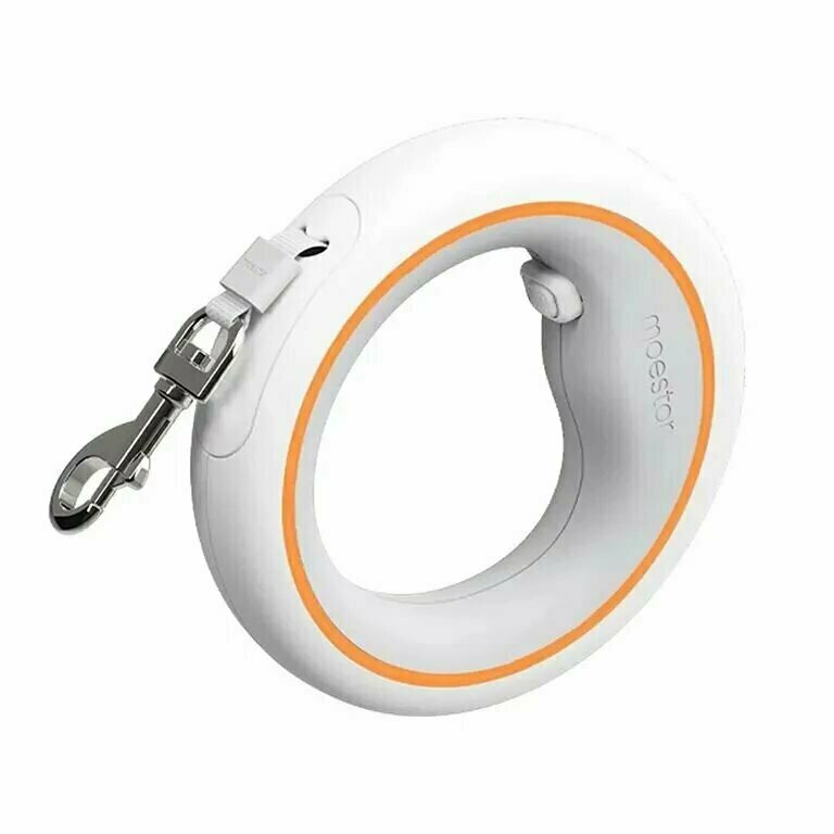 Поводок рулетка для собак Moestar UFO Retractable Leash 2 Air (Белый)