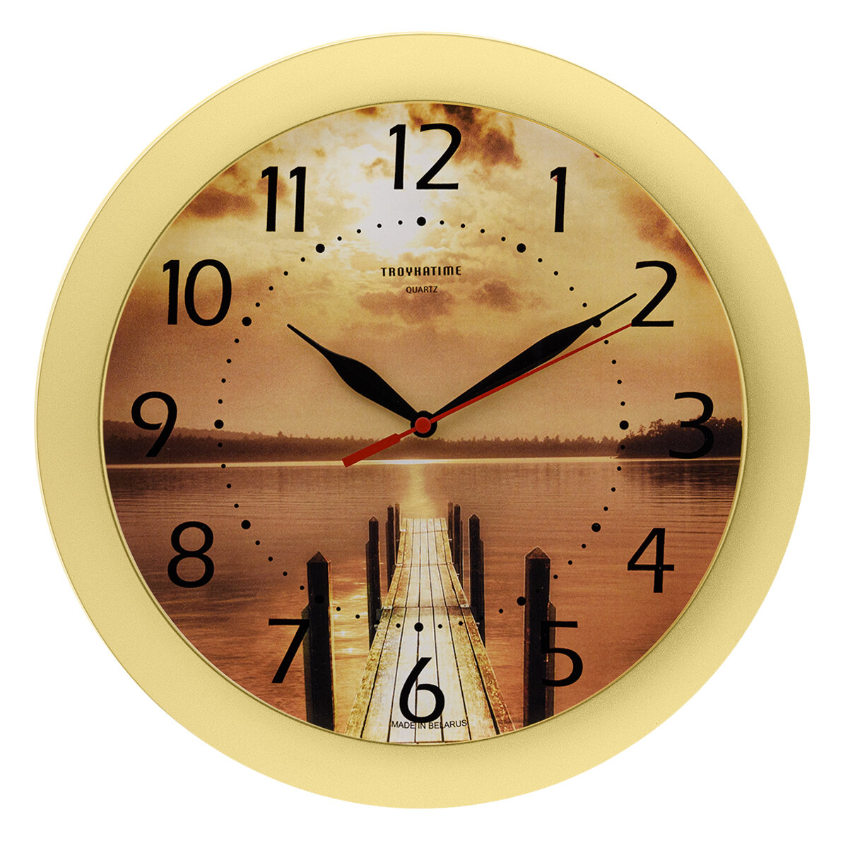 Часы настенные тройка 11171146