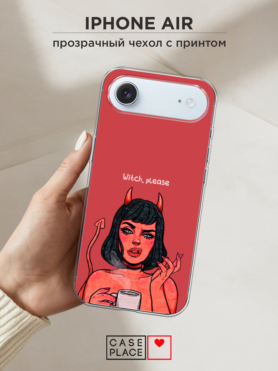 Чехол на Apple iPhone Air / Айфон Айр с принтом Evil Girl