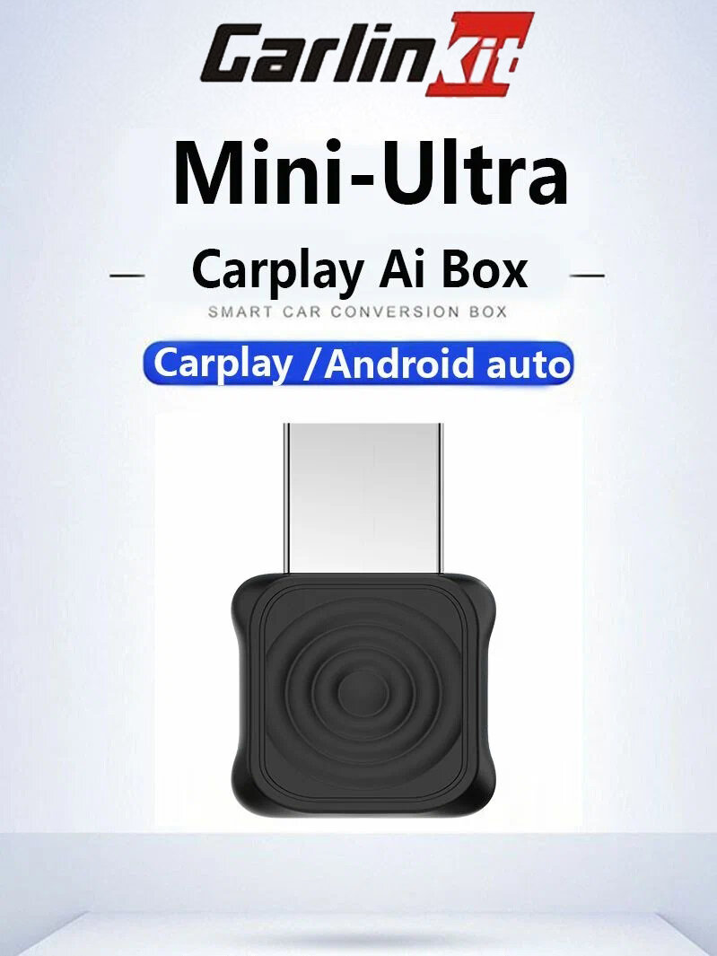 Автомобильный адаптер Carlinkit CPC200-Mini Ultra1, USB Type A/C, для Carplay, Android Auto
