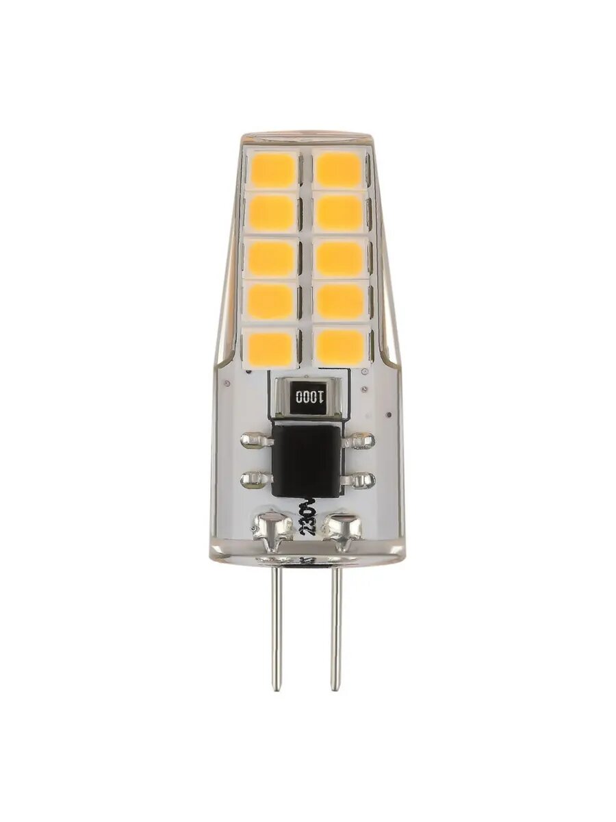 Светодиодная лампа 2,5 Вт G4 220 В мини силикон дневной свет