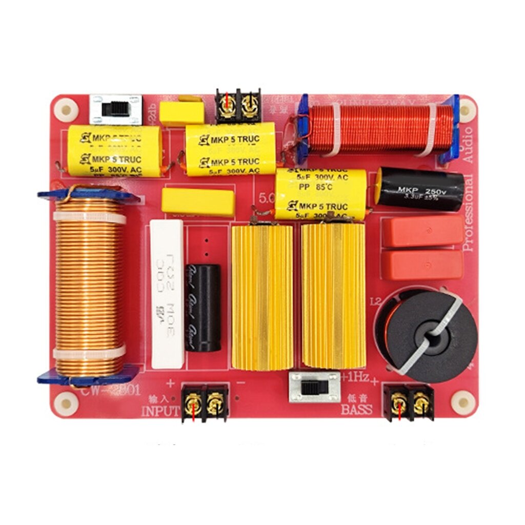 Бытовой динамик с двусторонним разделителем-500 Вт