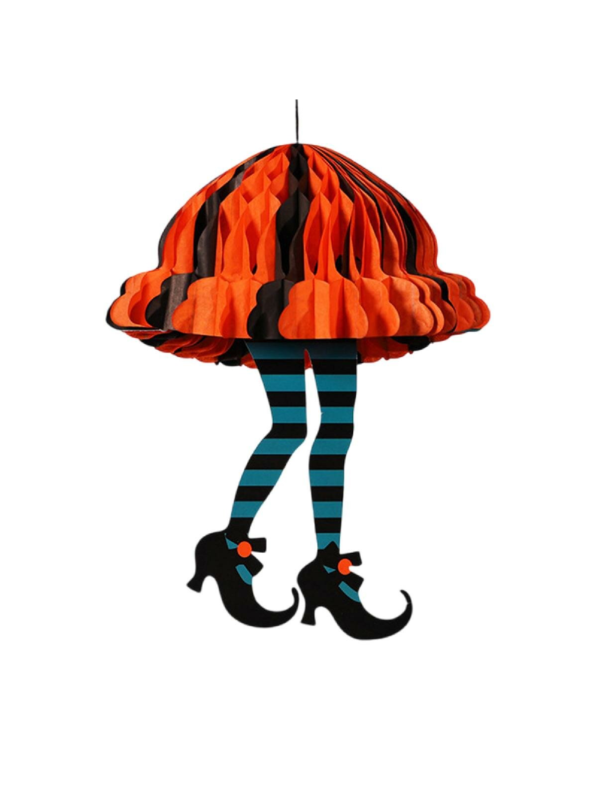 Подвесные бумажные поделки на тему Хэллоуина для детей взрослых и праздничных мероприятий