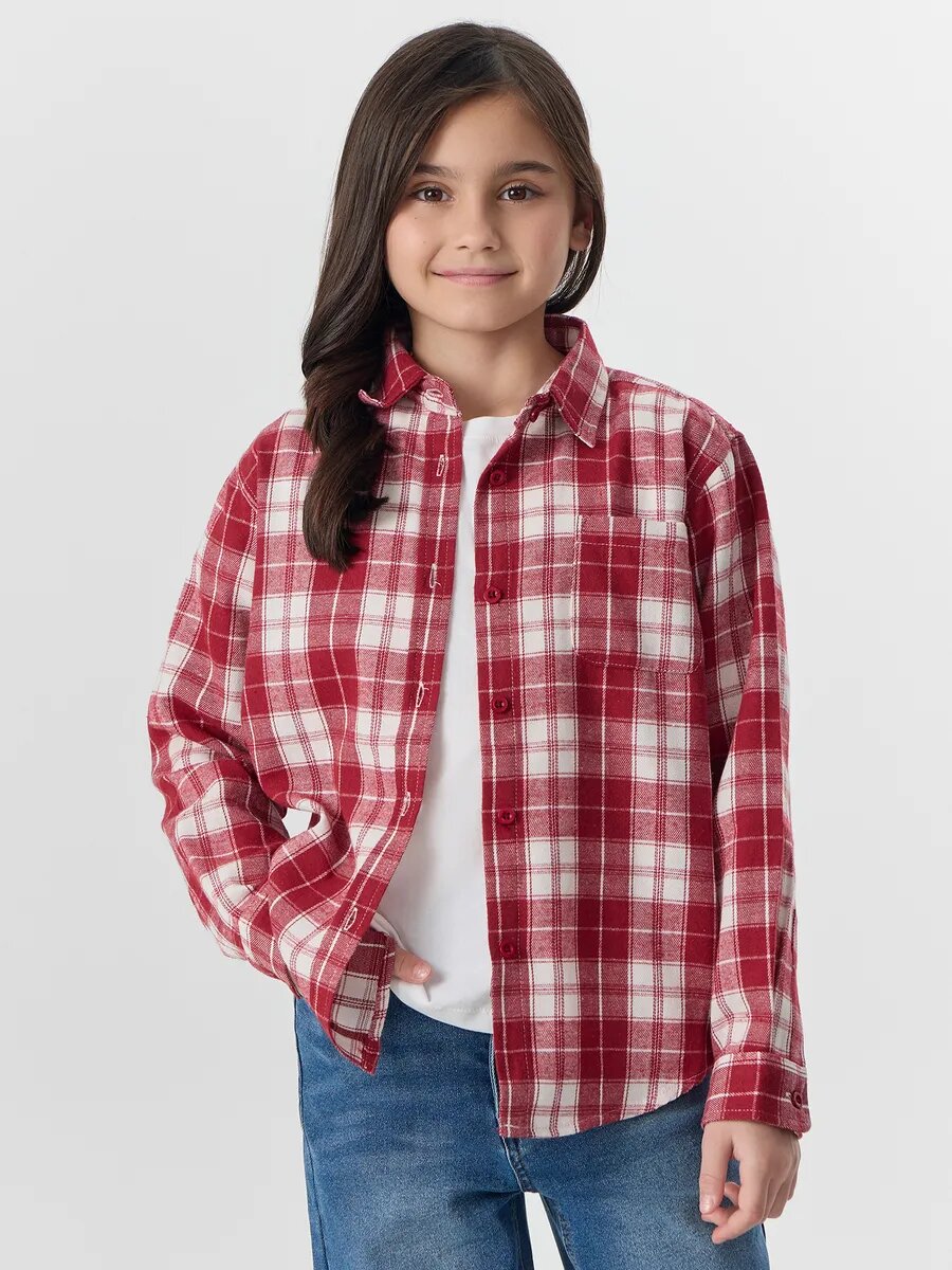 Школьная рубашка для девочек