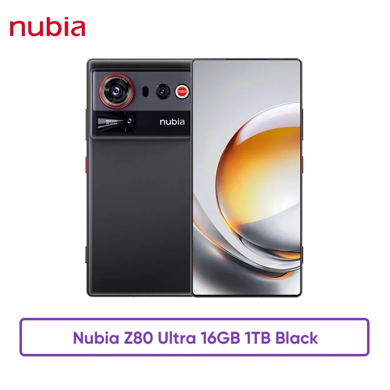 Смартфон Nubia Z80 Ultra, 16ГБ/1ТБ, global
