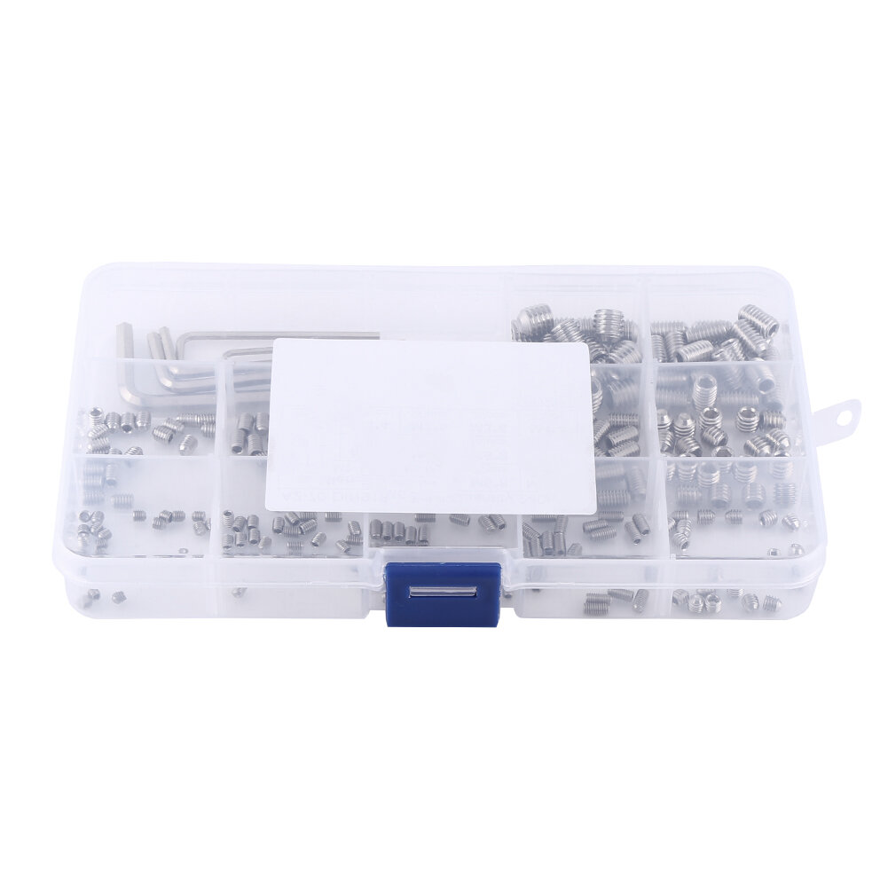 Набор из 240 винтов с шестигранной головкой M3/M4/M5/M6/M8 с шестигранными ключами.