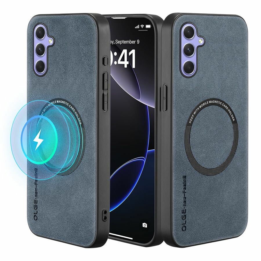 Чехол-Case MagSafe чехол для Samsung Galaxy A55 5G(Самсунг Галакси А55) Нескользящий и удобный