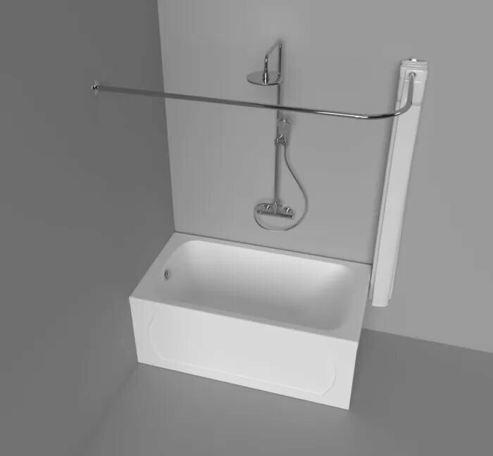 Карниз для ванны Triton 150х75