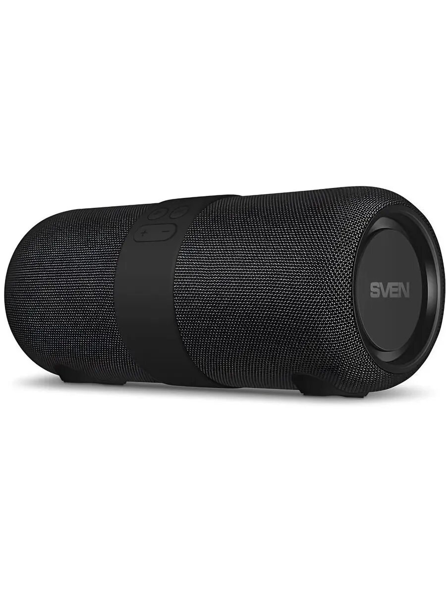 Портативная акустика 2.0 Sven АС PS-340 черная (24 Вт, Waterproof (IPx6), TWS, BT, FM, USB, 3600мА*ч)