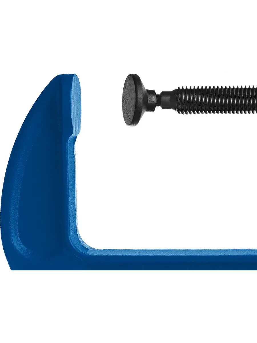 ПСС-200, 200 мм, чугунная струбцина тип С (G-образная), Про