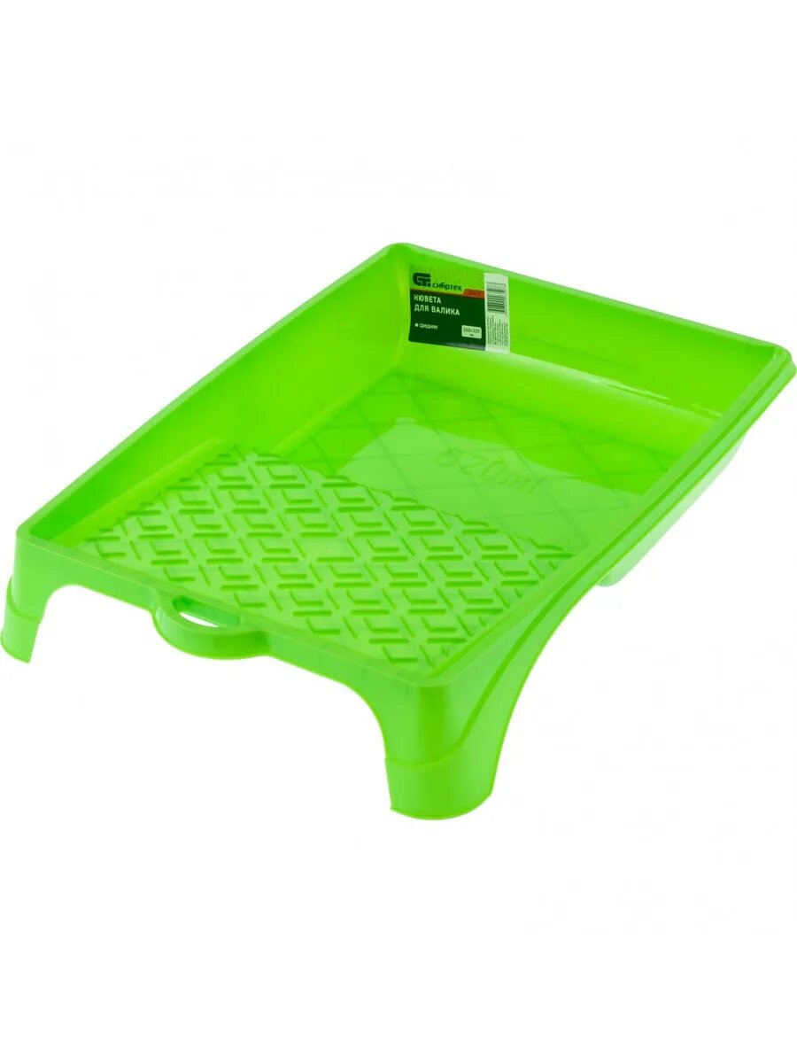 Кювета пластмассовая для валиков, 220 х 300, СИБРТЕХ, 81416