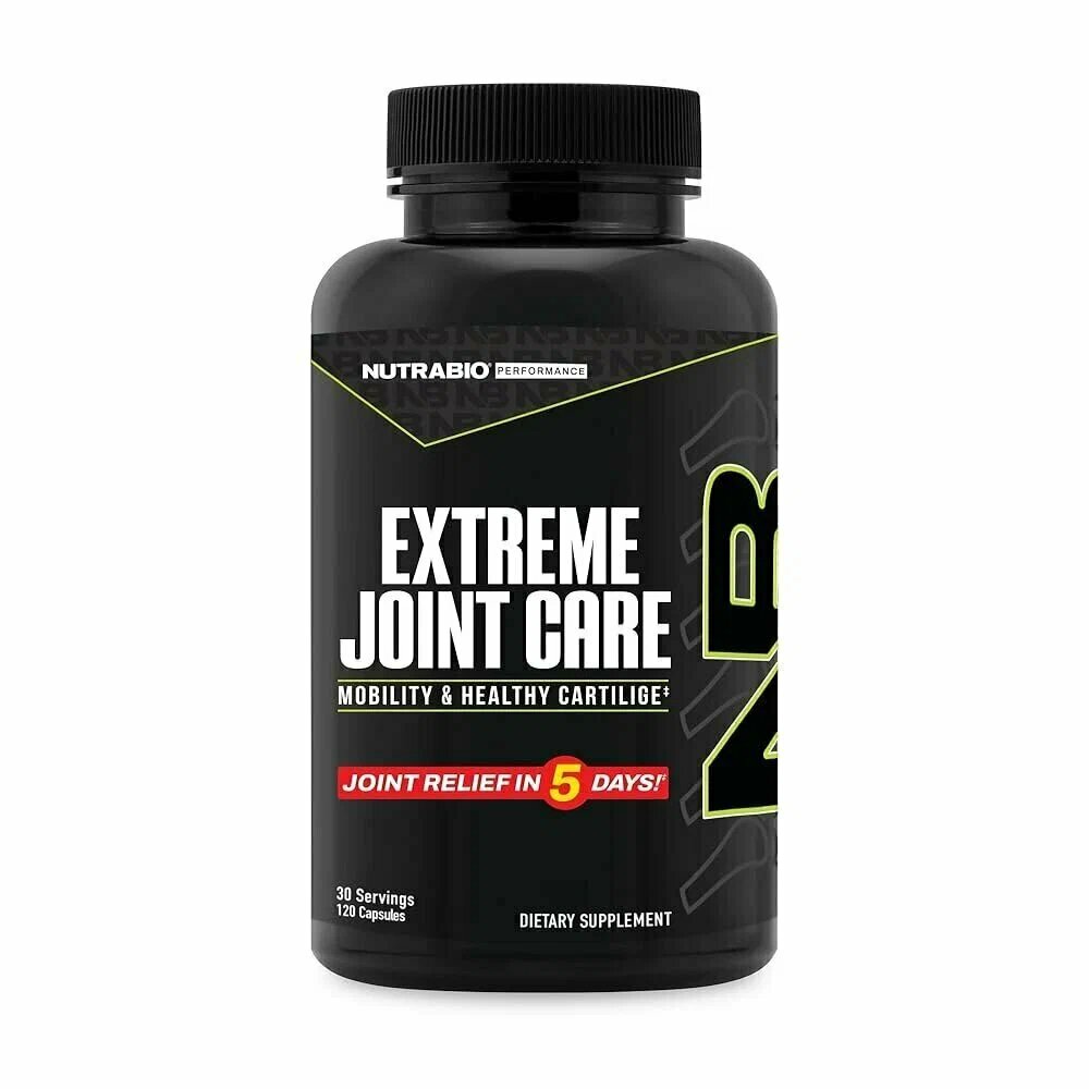 NutraBio для комплексной защиты суставов 120 капсул для мужчин