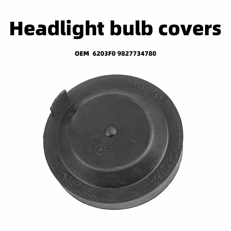 6203F0 9827734780 для Peugeot 2008 208 301 508 Citroen C3 C4 Пылезащитная крышка для фар Крышка лампы