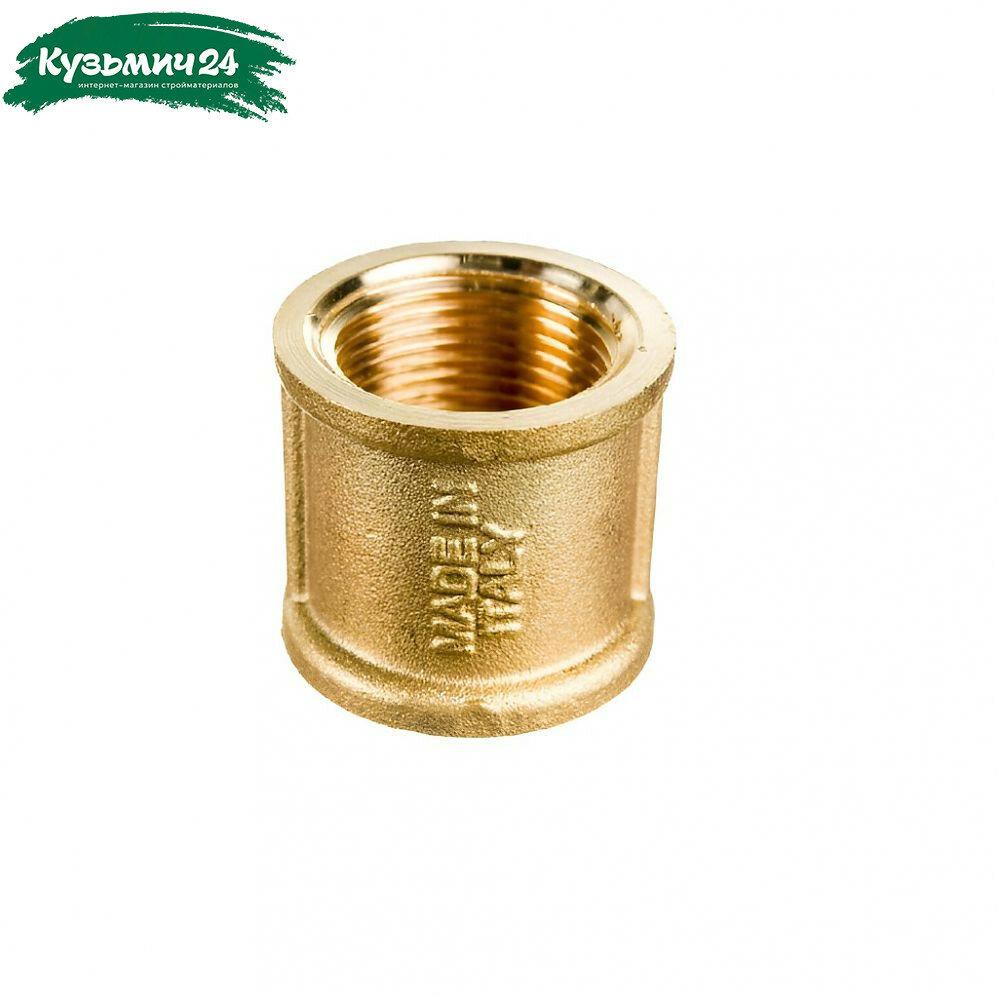Муфта резьбовая Elsen EBF16.34 3/4" ВР-ВР, соединительная, латунь