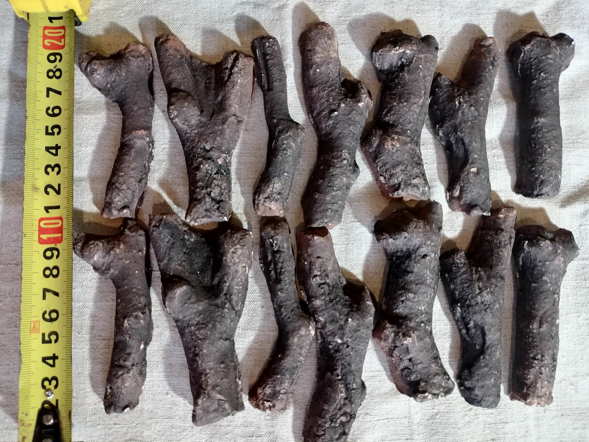 Дрова для биокамина хворост сосна 14 шт, 9-10см