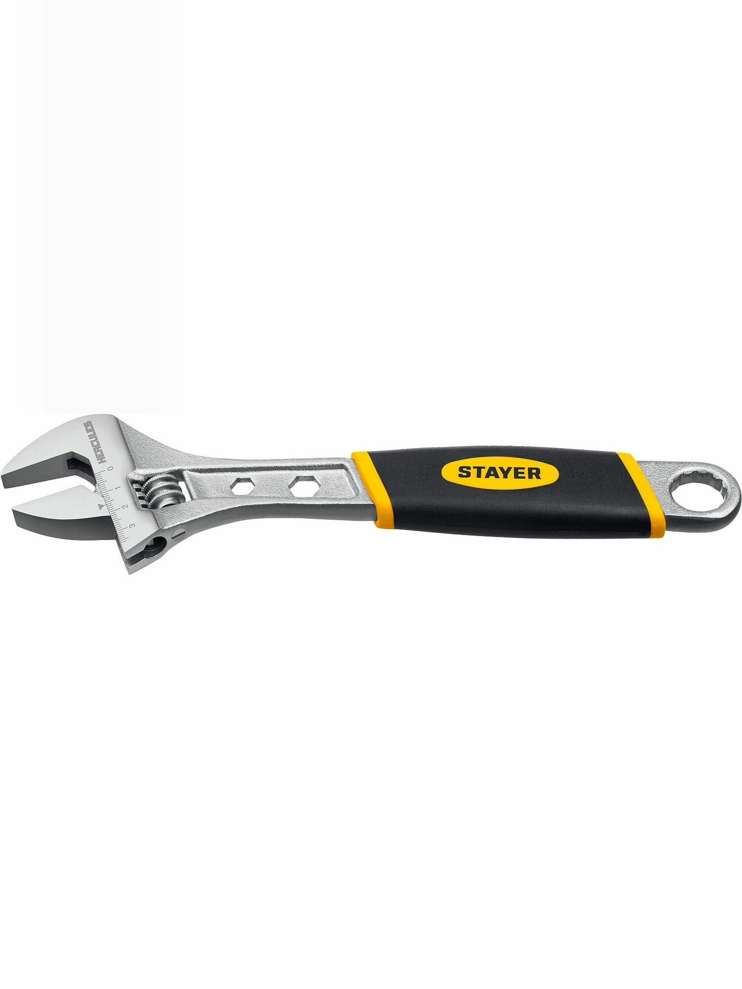 Ключ разводной STAYER HERCULES, хромованадиевая сталь, 300 мм