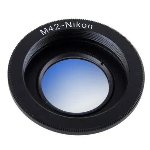 Переходник M42 на Nikon с линзой на бесконечность