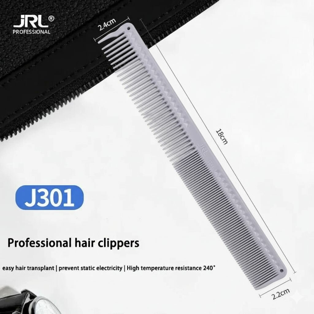 JRL Расческа для базовой стрижки тонких волос 178мм