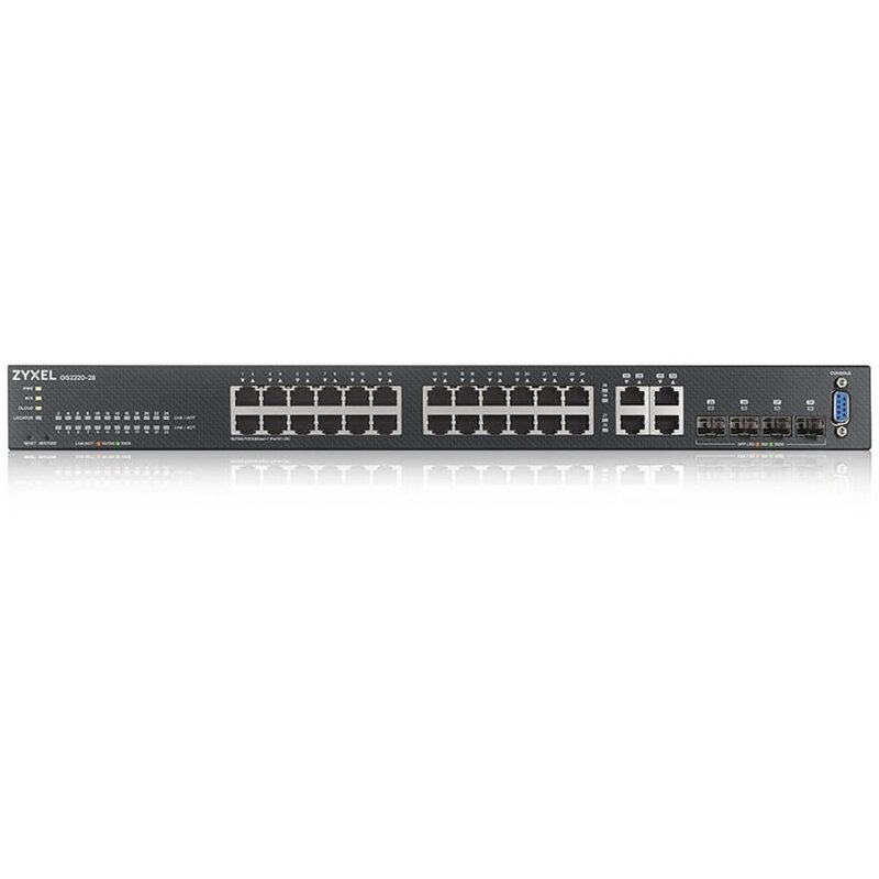 Коммутатор Zyxel NebulaFlex Pro GS2220-28-EU0101F 28G управляемый