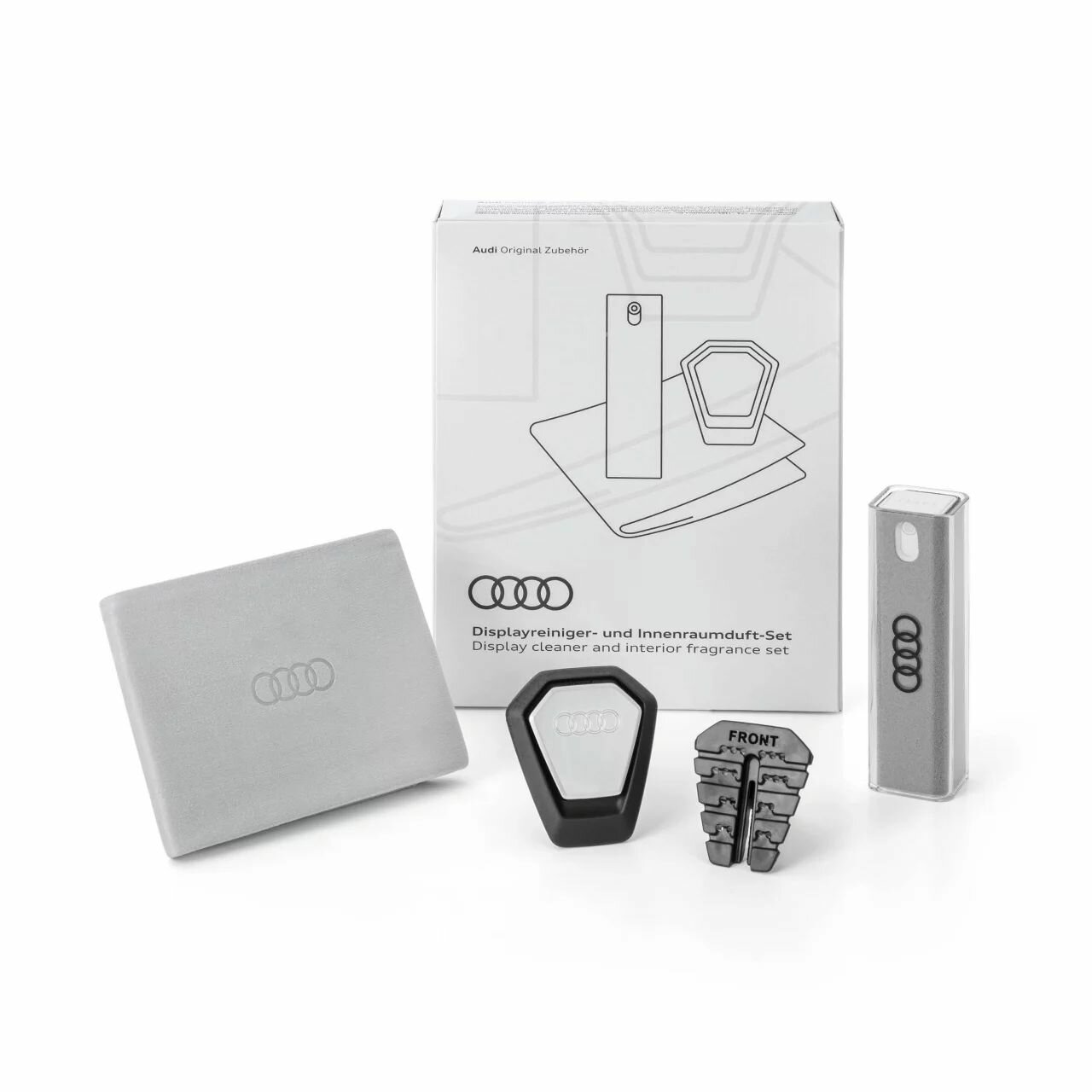 Набор для чистки дисплеев и ароматизации салона Audi Display Cleaner and Interior Fragrance Set 80A057800C
