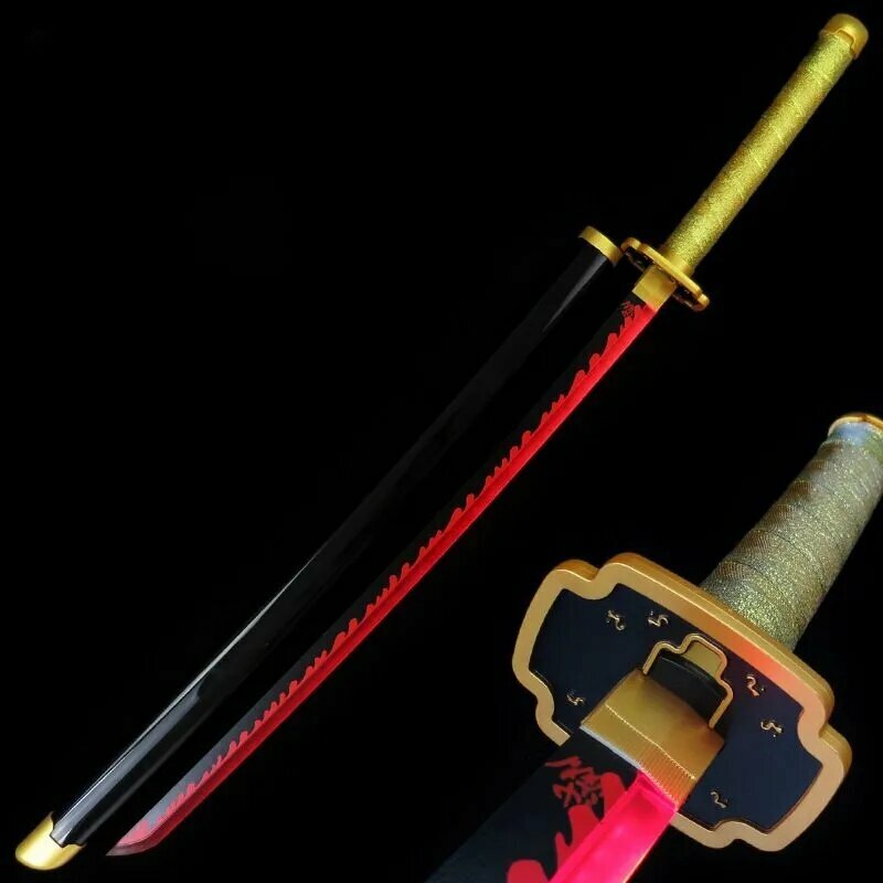 Светящаяся катана LED / катана клинок рассекающий демонов / Аниме для косплея и игрушки для мальчиков