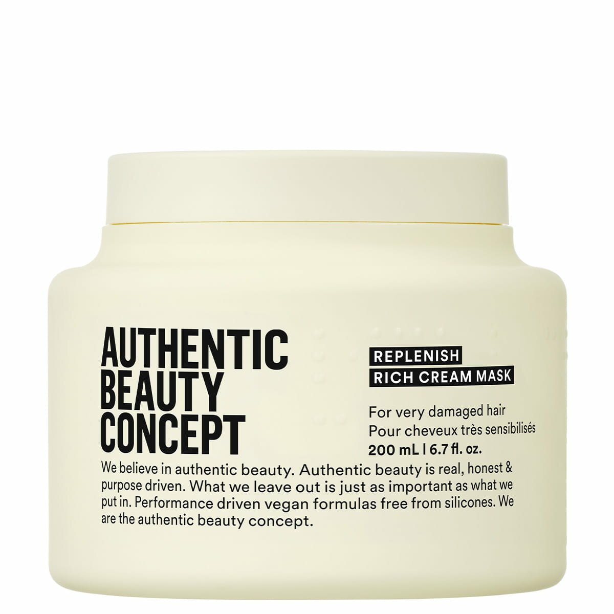 Authentic Beauty Concept Восстанавливающая кремовая маска Replenish Rich Cream Mask 200 мл
