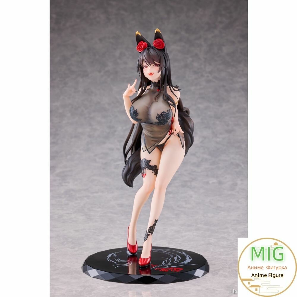Maxcute Аниме Фигурка/Оригинальная картина TACCO, фигура Rose Fox Girl 1 / 7