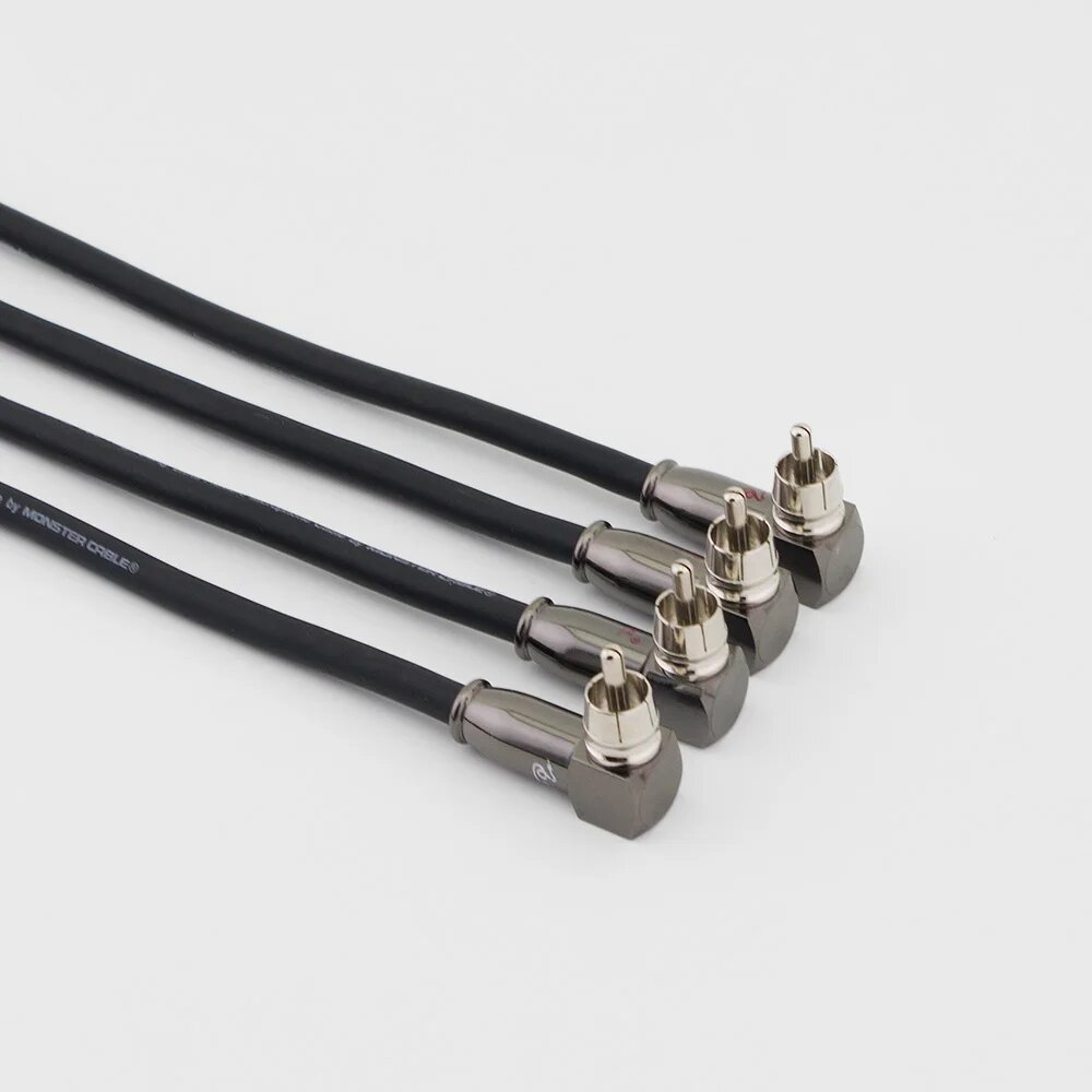 RCA-RCA кабель Monster HIFI Fever 0.5m, angle
