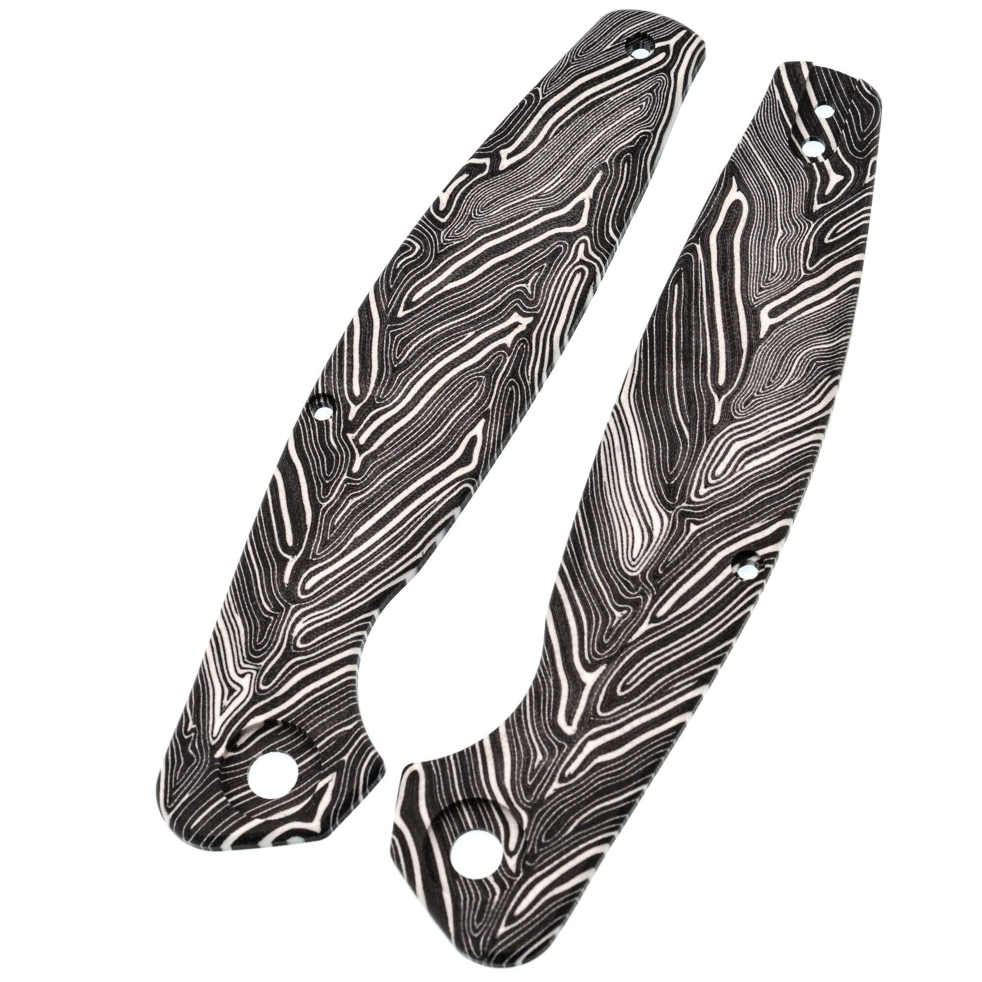 Набор накладок на складной нож Honor Ajax, G10 Damascus