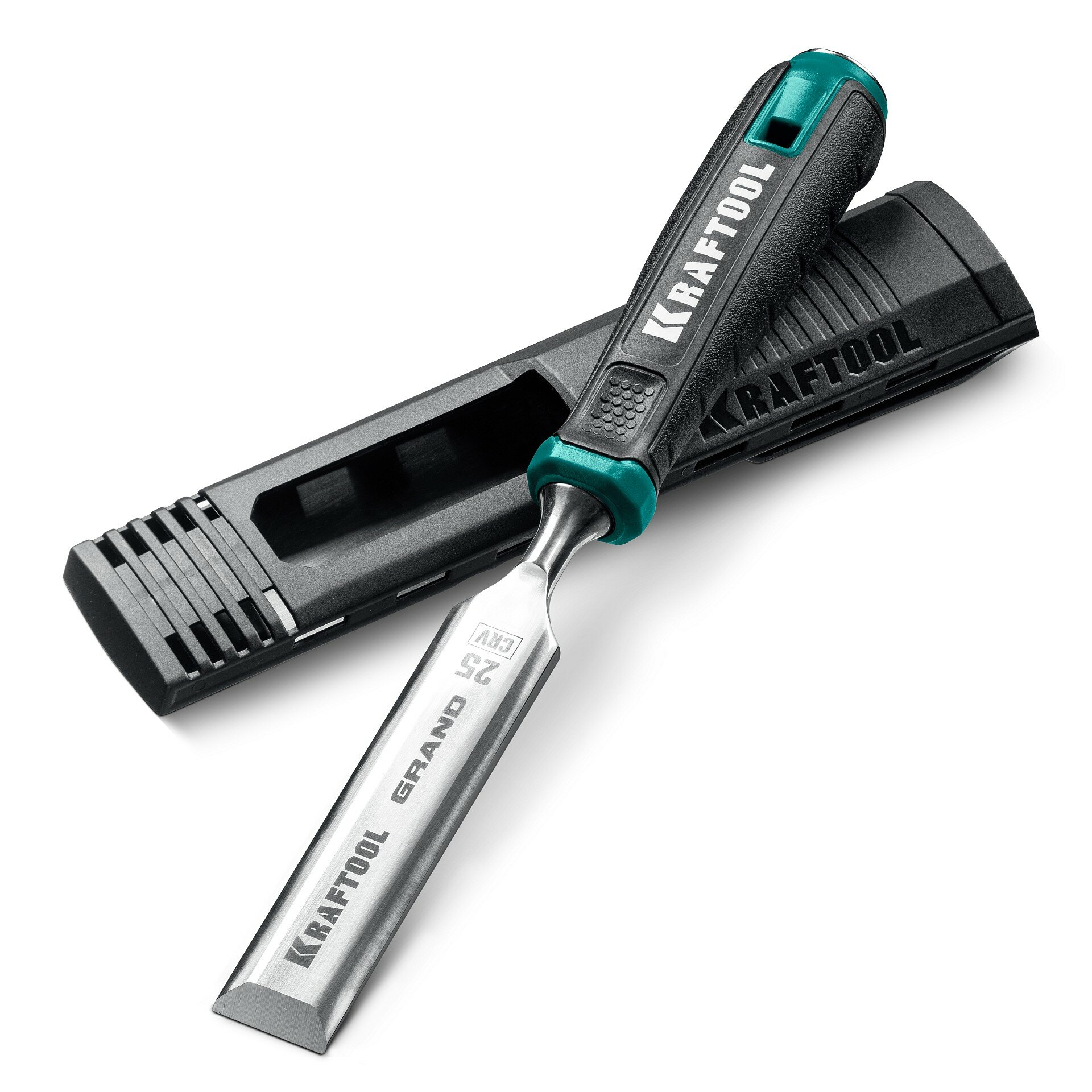 KRAFTOOL GRAND стамеска-долото с двухкомпонентной рукояткой, 25 мм
