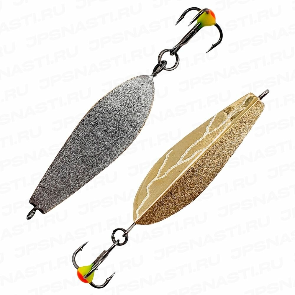 Зимняя блесна для рыбалки MaxFishing Ice Маралистик М, 32 мм, 3 гр, латунь